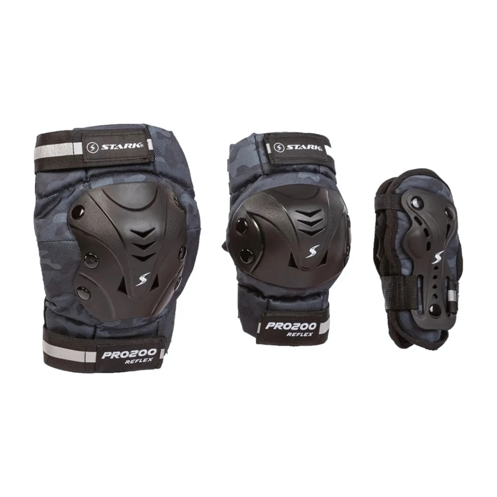 Protecciones Stark Pro 200 Grey - Corrientes Bikes